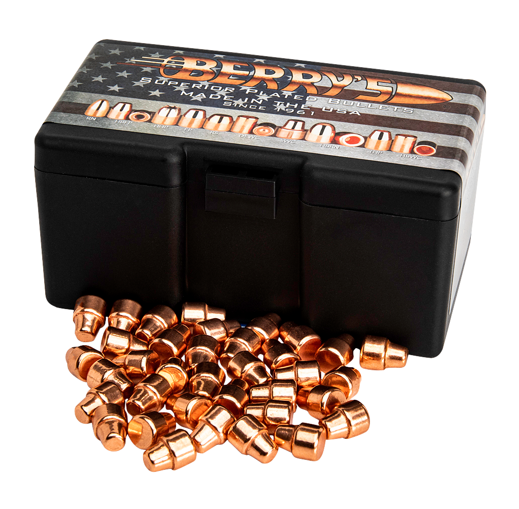 Berry's Preferred Plated Pistol SWC Bullets - .45 Caliber - 200 Grain ...